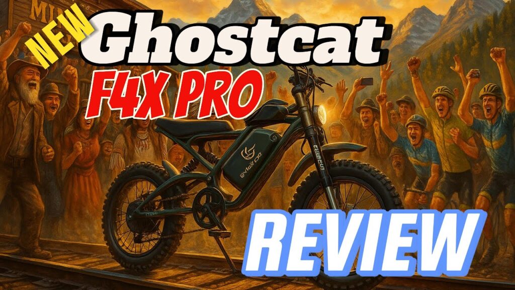 F3X.2 & F4X from GhostCat Bikes - Best In Class Torque, Power, & Speed Electric Bikes